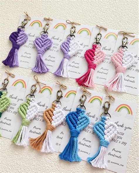 macrame handmade keychain macrame patterns macrame patterns tutorials macrame design