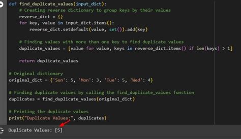How To Find Duplicate Values In Dictionary Python