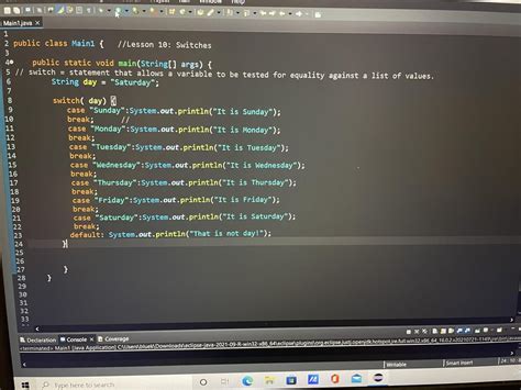 I Formatted Code That Would Show Up On The Console But For Only A Few