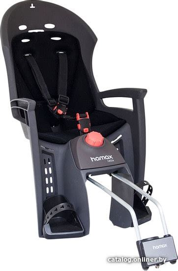 Hamax Siesta (grey/black) детское велокресло купить в Минске