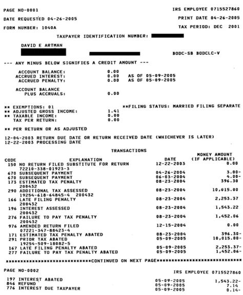 Quick Facts About Irs Tax Return Transcript Phone Number