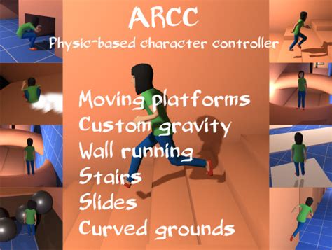 Alternative Rigidbody Character Controller Arcc Physics Unity