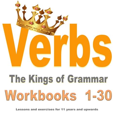Verbs Workbooks 1 30 Grammar Study Guide Mr Ls English