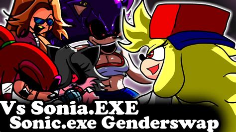 Fnf Vs Soniaexe Reborn Sonicexe Genderswap Modshardgameplay