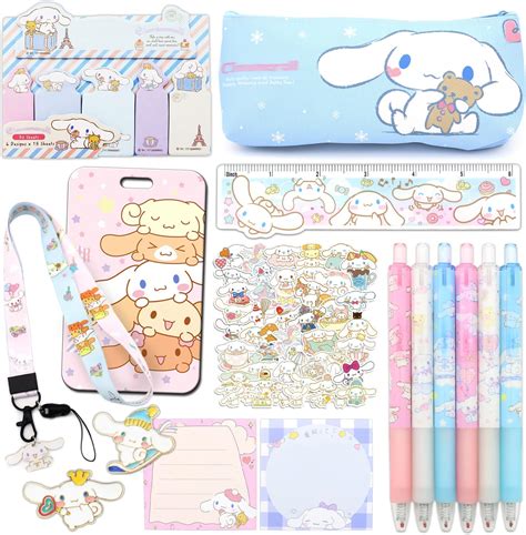 Cinnamoroll School Supplies Set Kawaii Stationery Kit