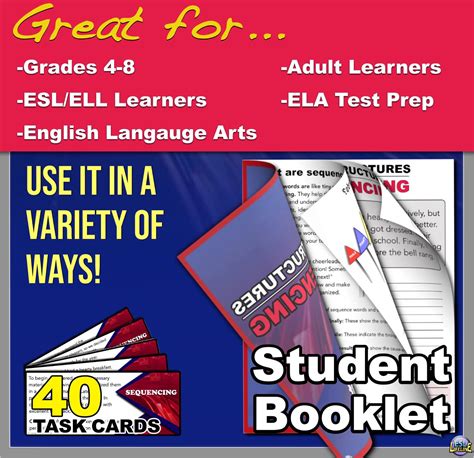Sequence Text Structure Passages Worksheets Powerpoint For Grades 5 8