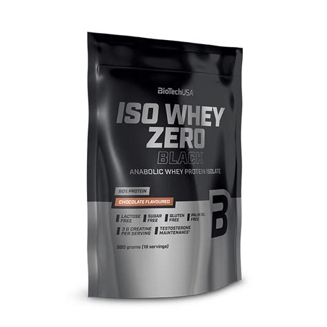 Iso Whey Zero Black 500g Biotechusa X Treme Stores Gr