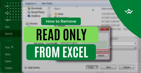 How To Remove Read Only From Excel Turn Off Read Only Earn Excel
