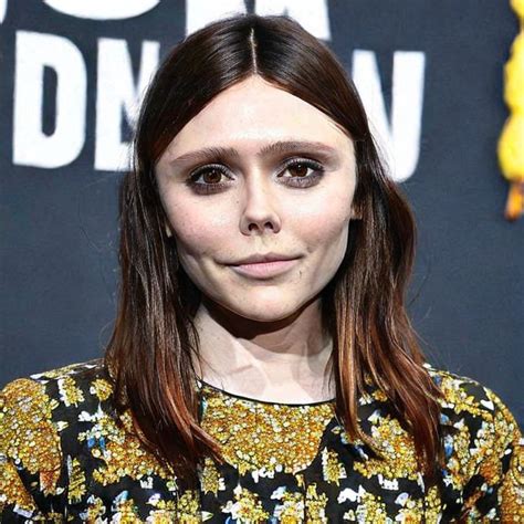 Elizabeth Olsen Hair