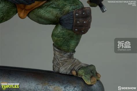 Sideshow 忍者神龟系列 Raphael 拉斐尔雕像 拆盒