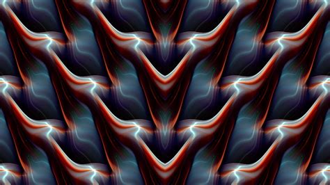 Abstract Fractal Pattern Symmetry Digital Art Wallpapers Hd Desktop And Mobile Backgrounds