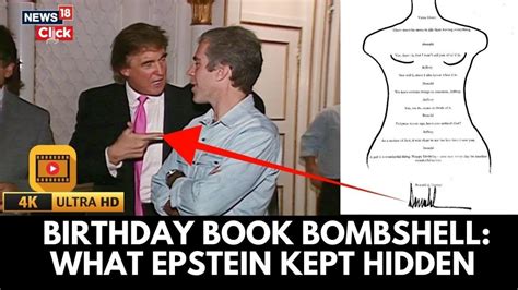 Epstein News House Committee Releases ‘birthday Book Other Records