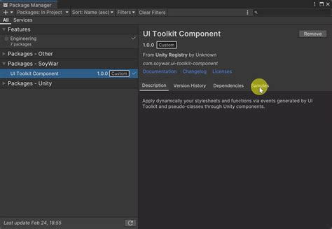 How To Import A Demo Soywar Ui Toolkit Component