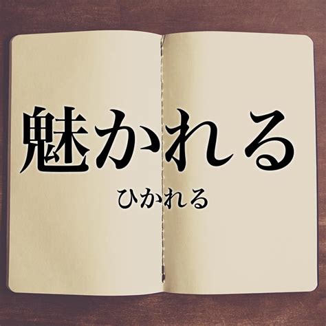 「魅かれる」の意味とは！類語や例文など詳しく解釈 Meaning Book
