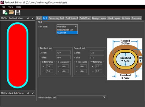 what is microvia slot and how it can be added using padstack editor allegro x pcb editor