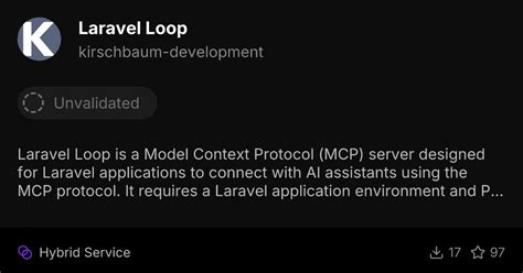 Laravel Loop Mcp Servers · Lobehub