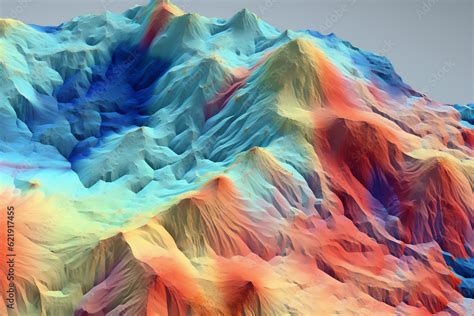digital elevation model gis product made with generative ai technology