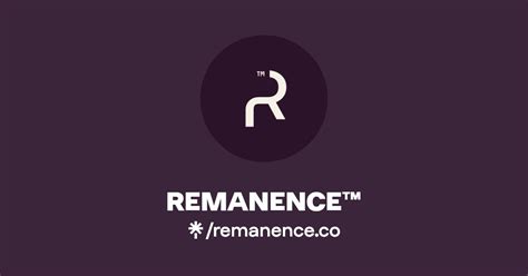 Remanence™ Instagram Tiktok Linktree
