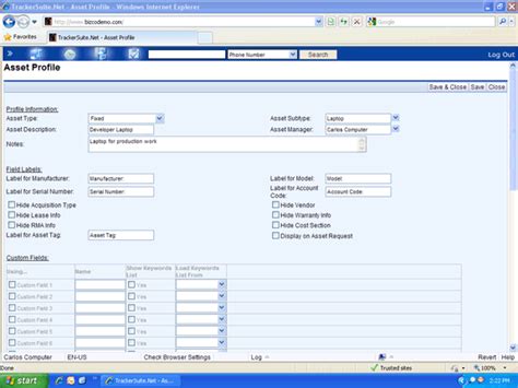 Using Asset Profiles To Create Templates For Organizational Asset Documents