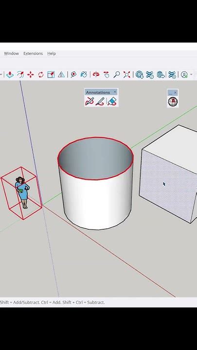 Tính Năng Overlays Bằng Plugin Sketchup 3d Plugin Overlays Shorts Tipsandtricks Youtube