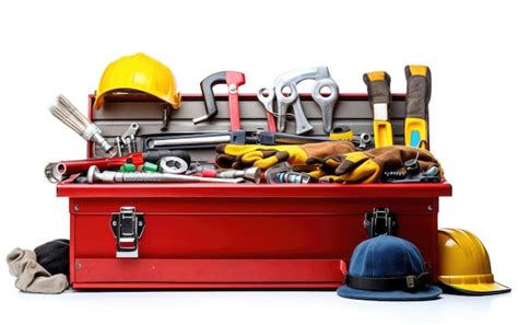 Premium Photo Organized Engineering Toolbox Assorted Tools Premium Photo Organized Engineering Toolbox Assorted Tools