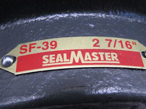 New Sealmaster Sf 39 Flange Bearing 4 Bolt 2 7 16 Sf39 Sb Industrial