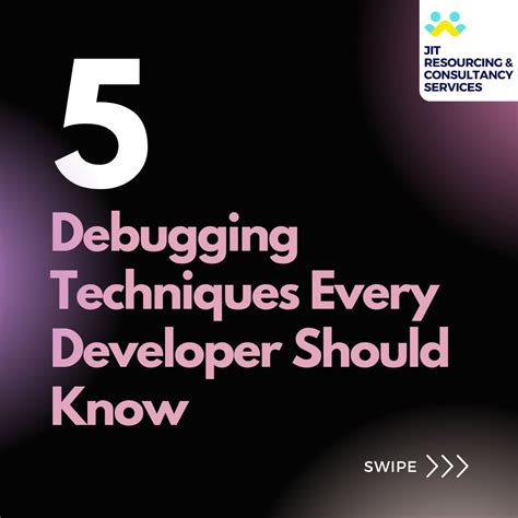 Jit Resourcing And Consultancy Services On Linkedin Debuggingtechniques