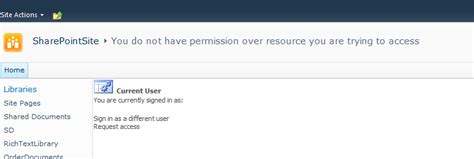 Sharepoint Kings Customize Access Denied Page