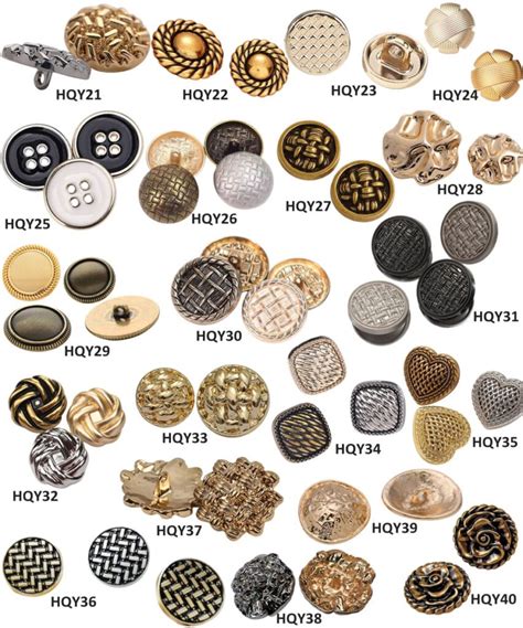 100 Designs Blazer And Coat Buttons Custom Metal Products