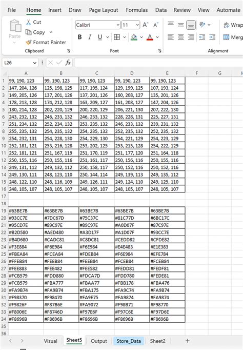 Vba Question How To Color A Cell Based On Cells Content Rgb Value Is In The Cell Rexcel