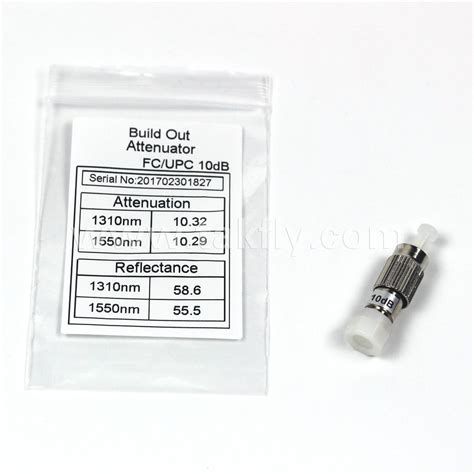 1 30dB FC APC Male Female Fixed Type Sm Attenuator Sm Attenuator And Fixed Type Attenuator