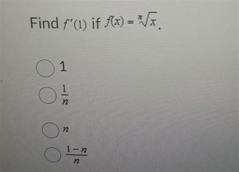 Solved Find F If F X Xx N N N N Chegg Com
