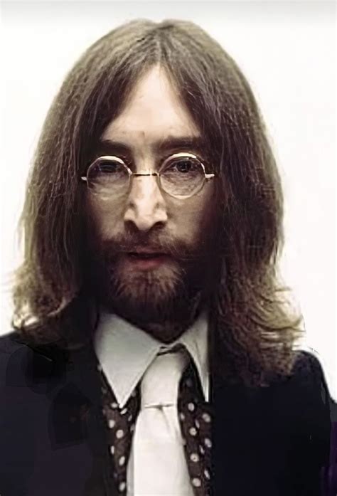 John Lennon Yellow Submarine John Lennon Beard John Lennon Hairstyle