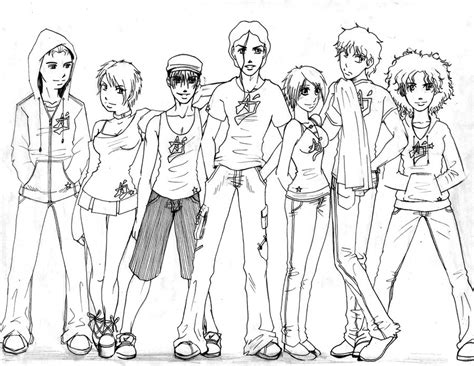 Group Drawing Template