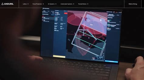 Anduril Defence Technology Ui Ux Showcase