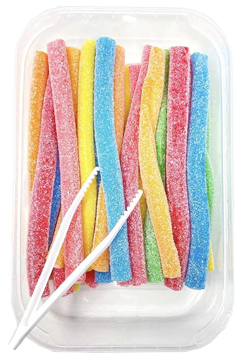 Zweet Rainbow Sour Ropes 6 Piece Box Salebestcandyshop