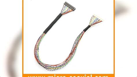 Custom 20374 R10e Cable Assembly Usls00 34 A I Pex Micro Coax Assembly B20b Ph Sm4 M Tbt Youtube