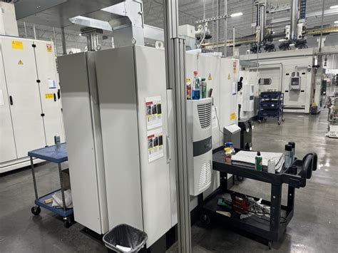 Grob G326 Dual Spindle 5 Axis Flexible Machining Lines Gibbs