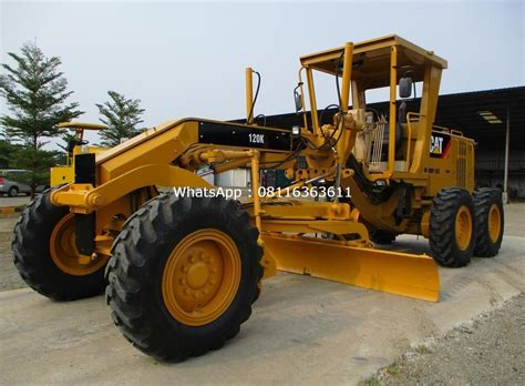 Used Caterpillar Cat 120k Motor Grader For Sale In Indonesia