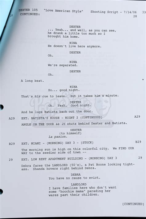 S1 E05 Love American Style Shooting Script Current Price 120