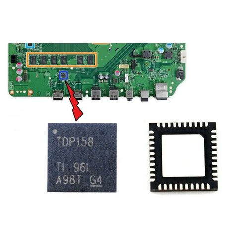 Xbox One X Model 1787 Hdmi Tdp158 Retimer Ic Chip Display Interface Ic Display Interface Ic Xbox One X Model 1787 Hdmi Tdp158 Retimer Ic Chip Display Interface Ic Display Interface Ic