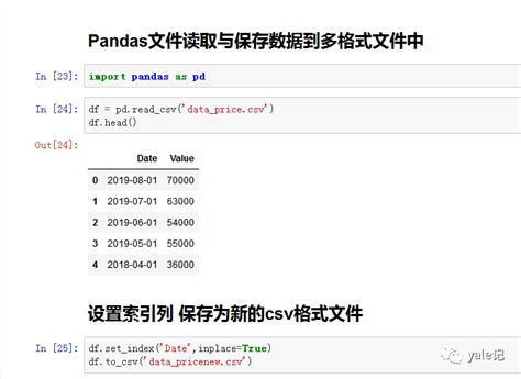 Pandas如何实现多格式数据文件读取和保存 大数据 亿速云