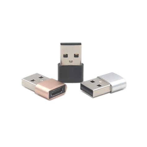 Usb A Public To Type C Female Otg Conversion Head Type C To Usb Fast Charging Data Cable