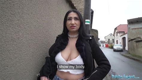 Public Agent She Has A Wonderful Cleavage And A Great Blowjob Skill XNXX COM
