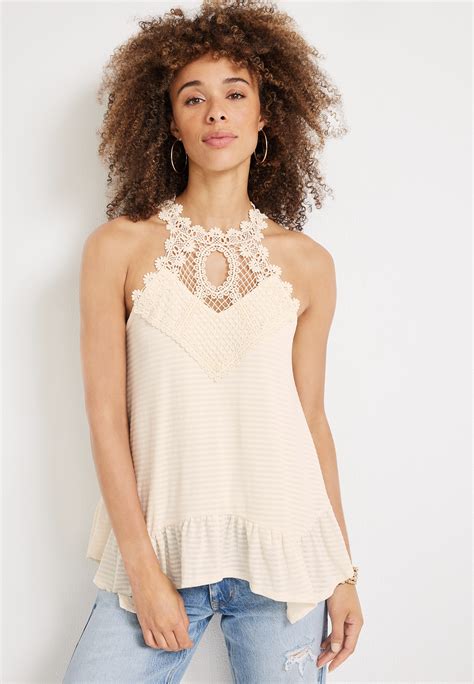 Crochet Halter Top Maurices