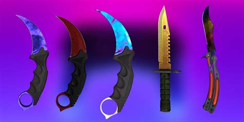 Unveiling The Diverse World Of CS GO Knife Skins SteamAnalyst