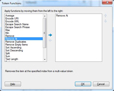 Quickfeilds What Happened To My Remove At Token Function Laserfiche Answers