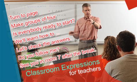 Classroom Expressions Moroccoenglish