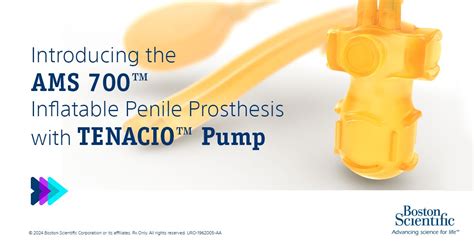 Ams 700 With Tenacio Pump Boston Scientific Urology