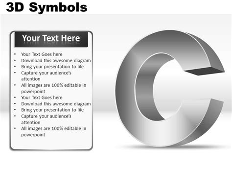 3d Symbols Powerpoint Presentation Slides Powerpoint Slide Images